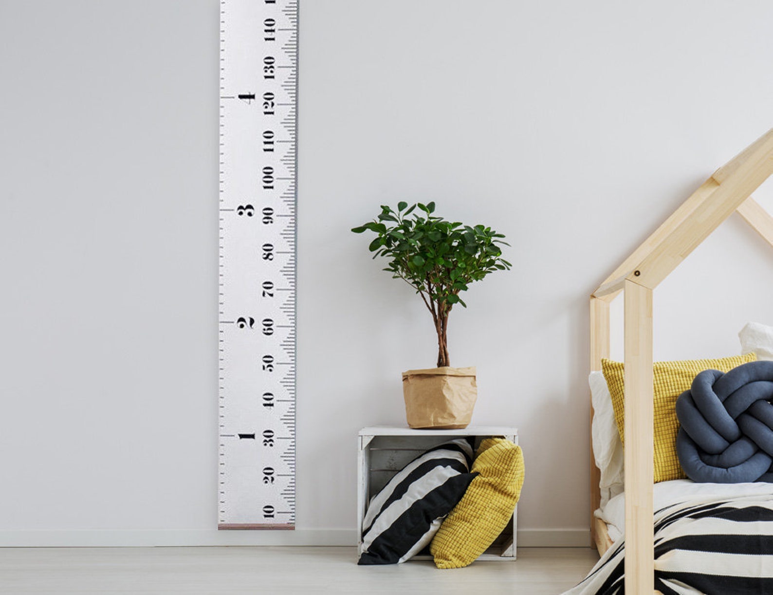 Height Canvas Growth Chart Ruler, Baby Shower Gift Measure Chart - Etsy