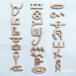 Ancient Pictographic Hebrew Alef Bet, Paleo Hebrew Letters, Hebrew ...