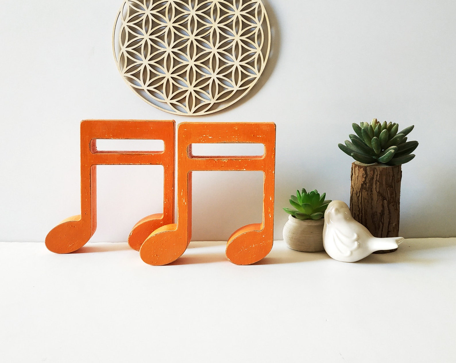 Wood Notes Decor, Musician Gift Ideas, Musical Notes, Decorative Music ...