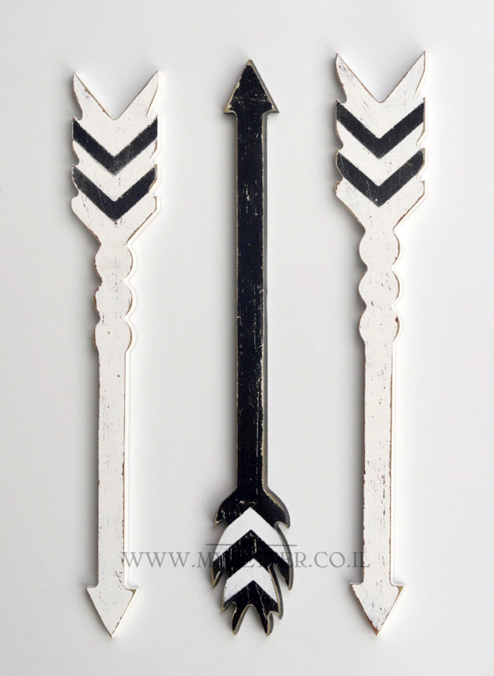 Set of 3 Wooden Arrows Nursery Decor Scandi Nordic Arrows - Etsy