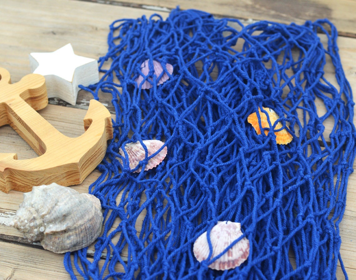 Fish Net Decor Nautical Party Decor Nautical Room Decor - Etsy