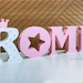 Personalized Letter Decor, Free Standing Letters, Nursery Letters ...