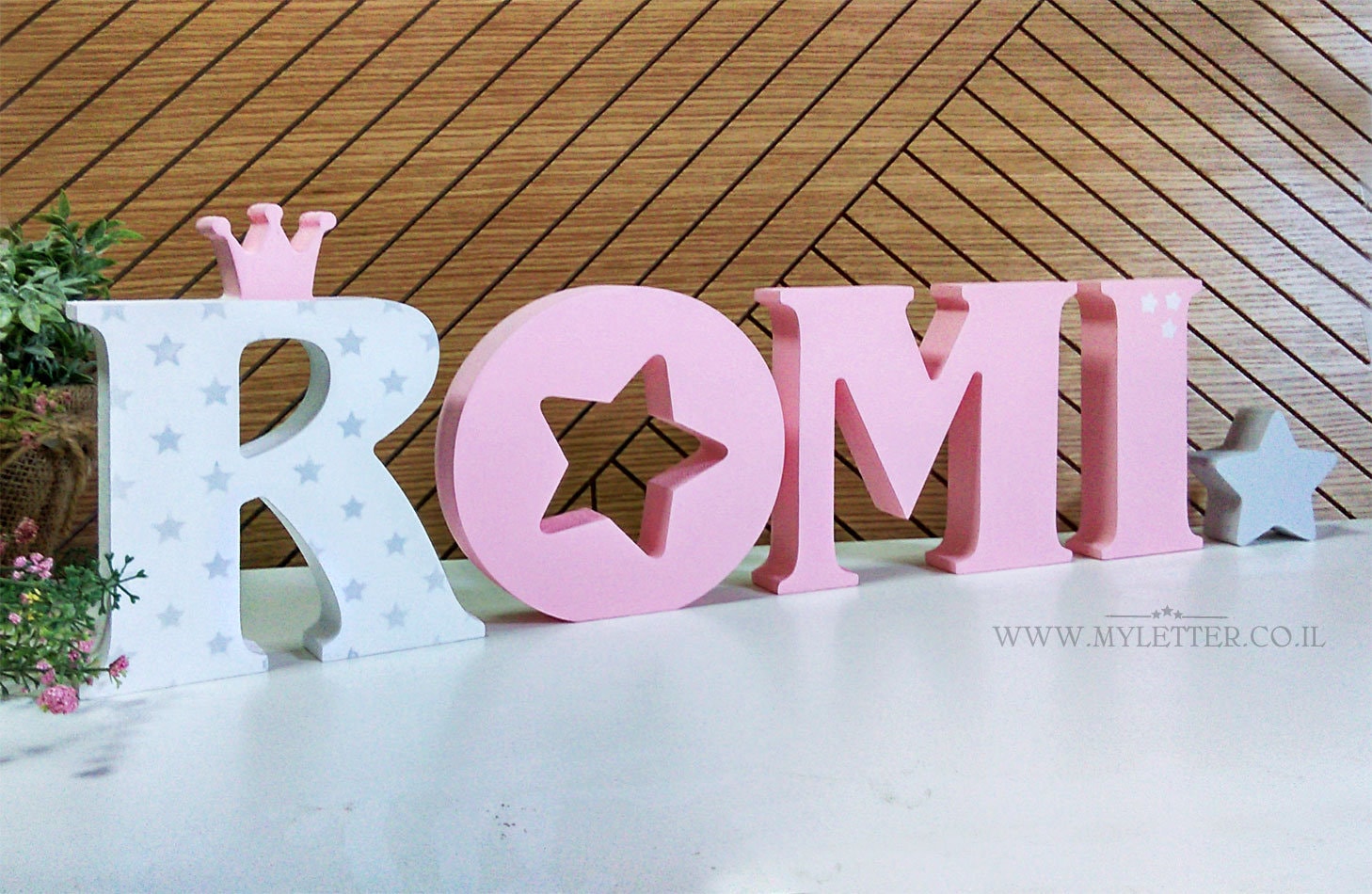 Personalized Letter Decor Free Standing Letters Nursery - Etsy