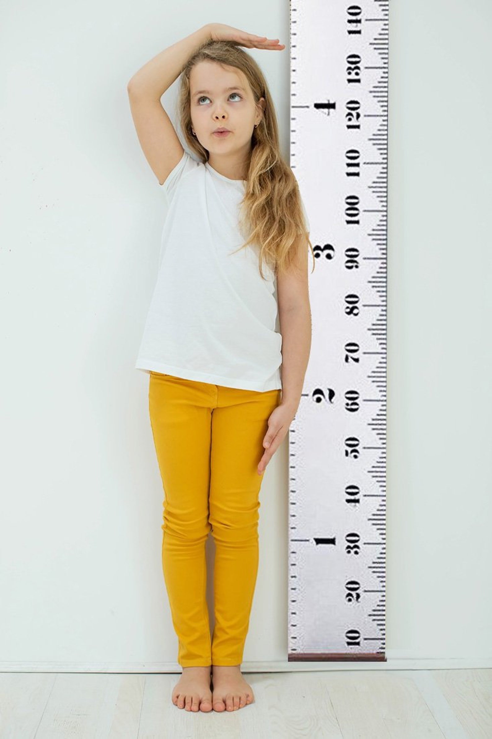 Height Canvas Growth Chart Ruler, Baby Shower Gift Measure Chart - Etsy