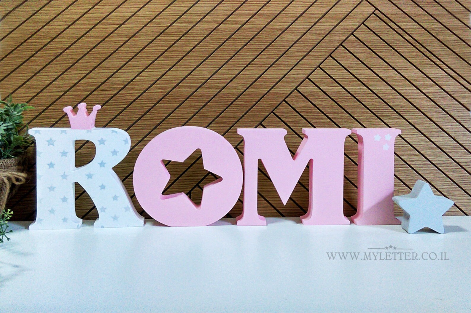 Personalized Letter Decor Free Standing Letters Nursery - Etsy