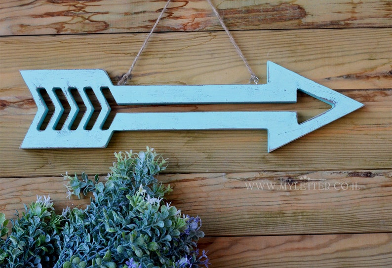 Large Wooden Arrow Decorative Nursery Arrow Wedding Arrow - Etsy