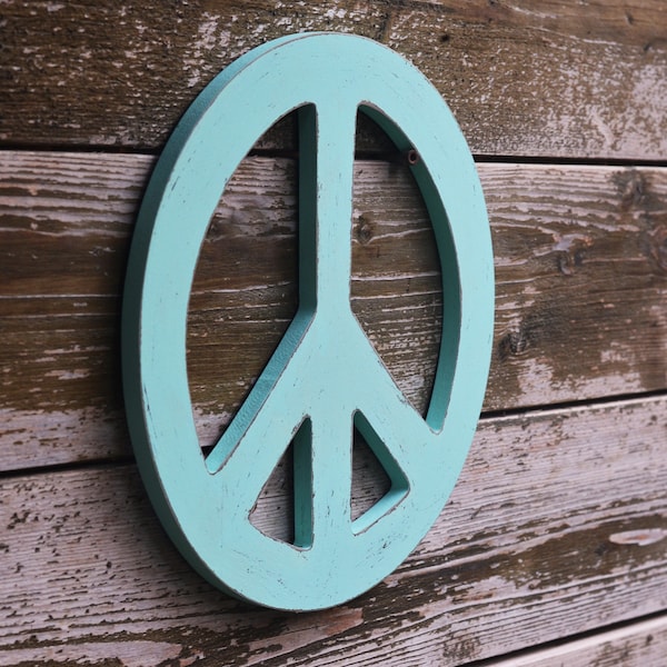 Peace Sign Wall Art - Etsy