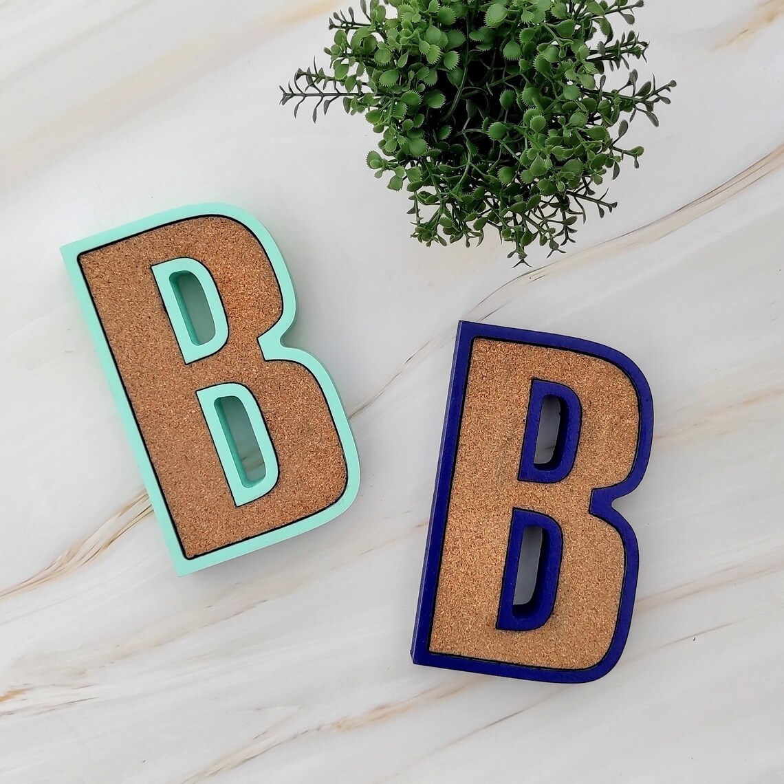 Custom Cork Board Personalized Cork Letters Cork Art Cork | Etsy
