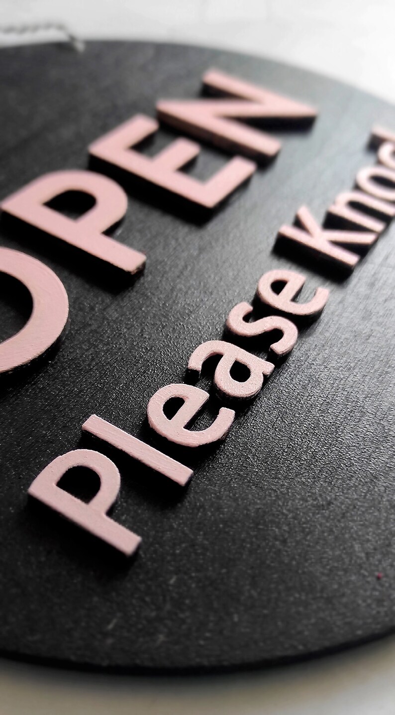 Personalized Open Sign Double Sided Sign Business Signs | Etsy