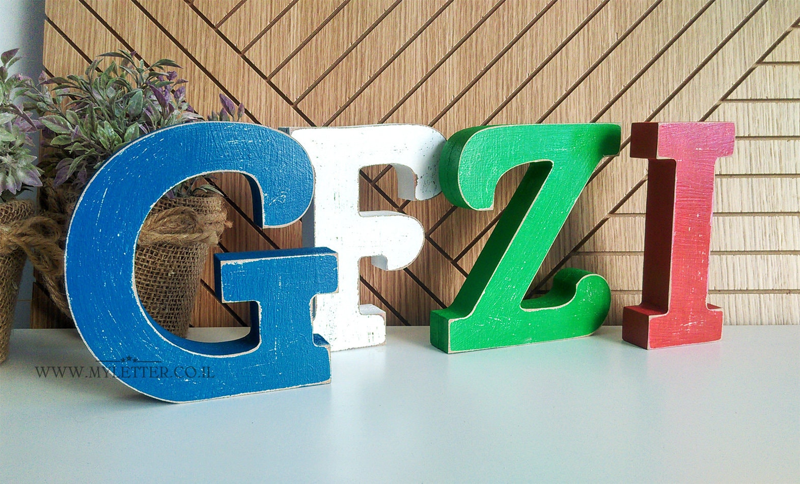 Personalized letters Custom Wooden letters Rustic letters | Etsy