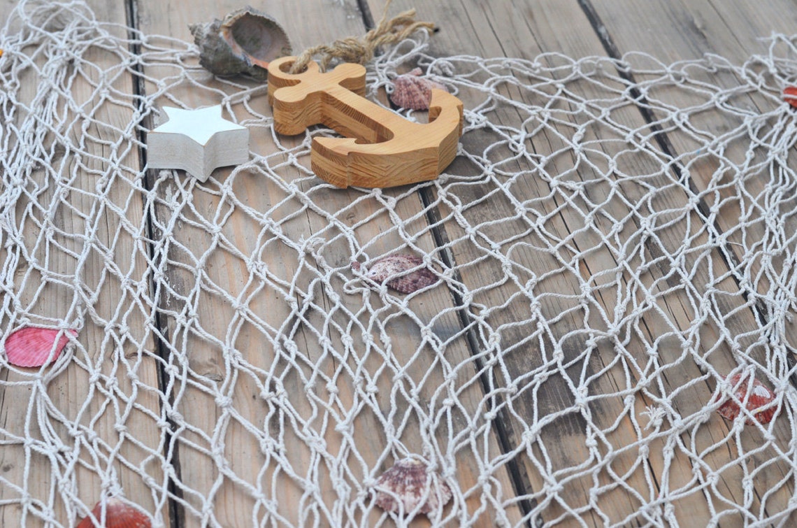 Fish Net Decor Nautical Party Decor Nautical Room Decor - Etsy