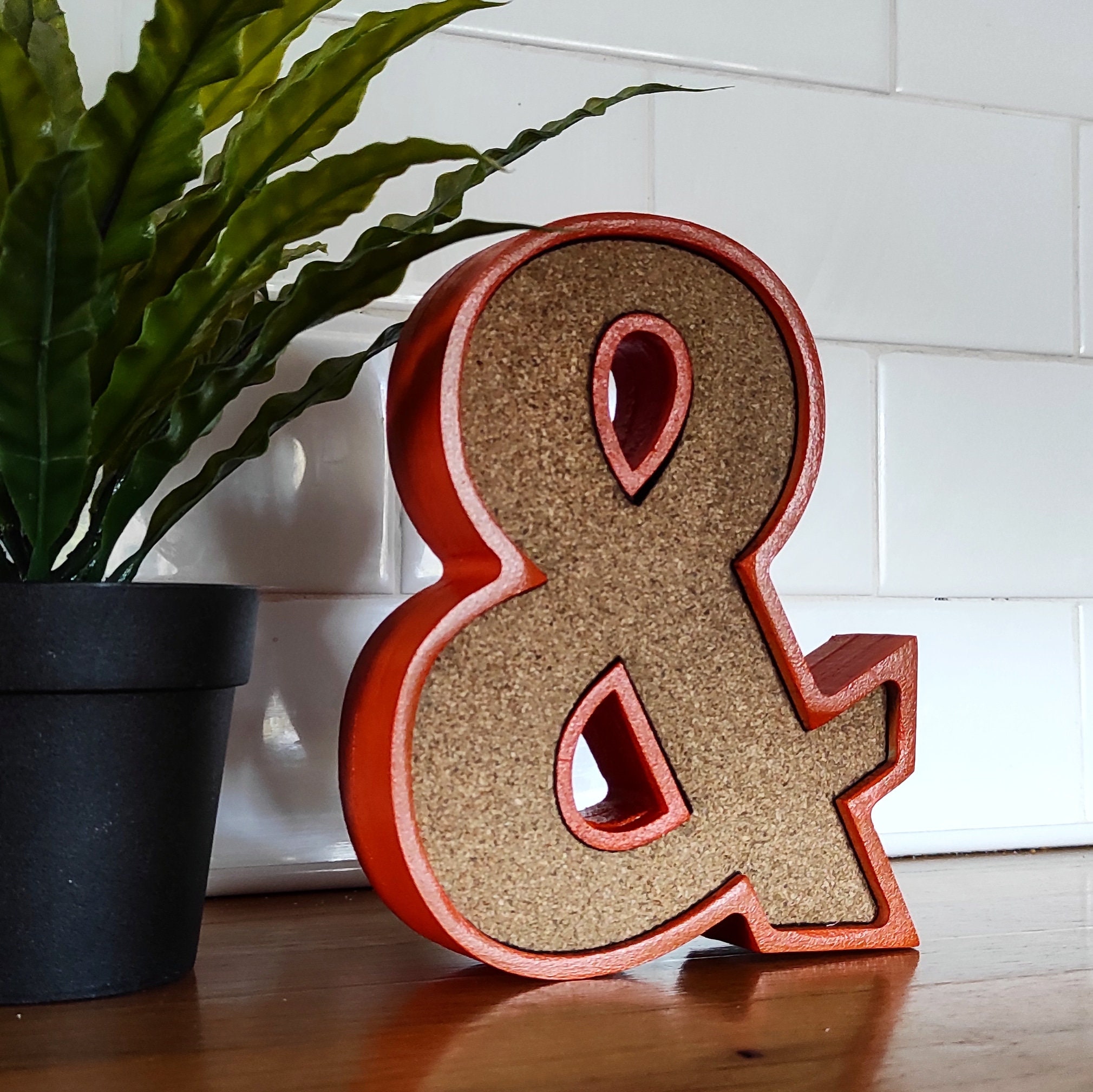 Personal Corkboard Cork Letters Cork Art Cork Board | Etsy