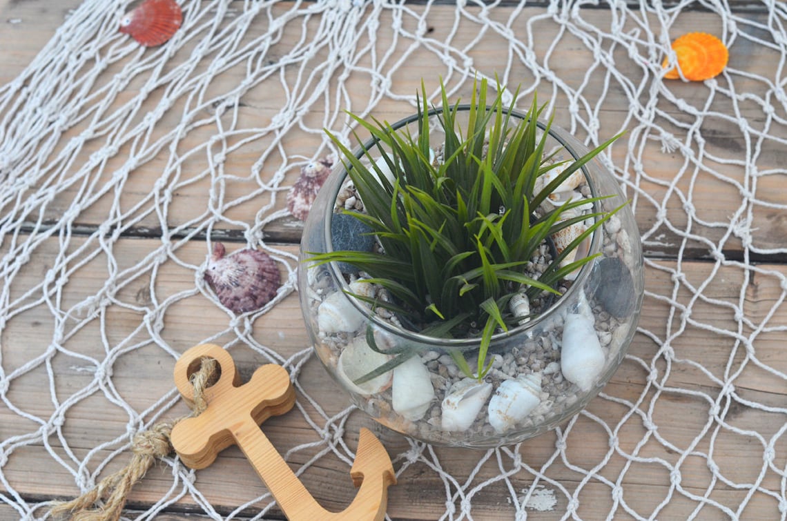 Decorative Fish Net nautical party decor nautical room decor | Etsy