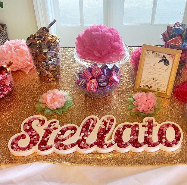 Personalized Candy Letter Dishes - Birthdays Letter Dishes - Dish ...