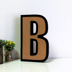 Personalized Pin Board, Cork Board Letter, Office Decor, Gift for Boss ...