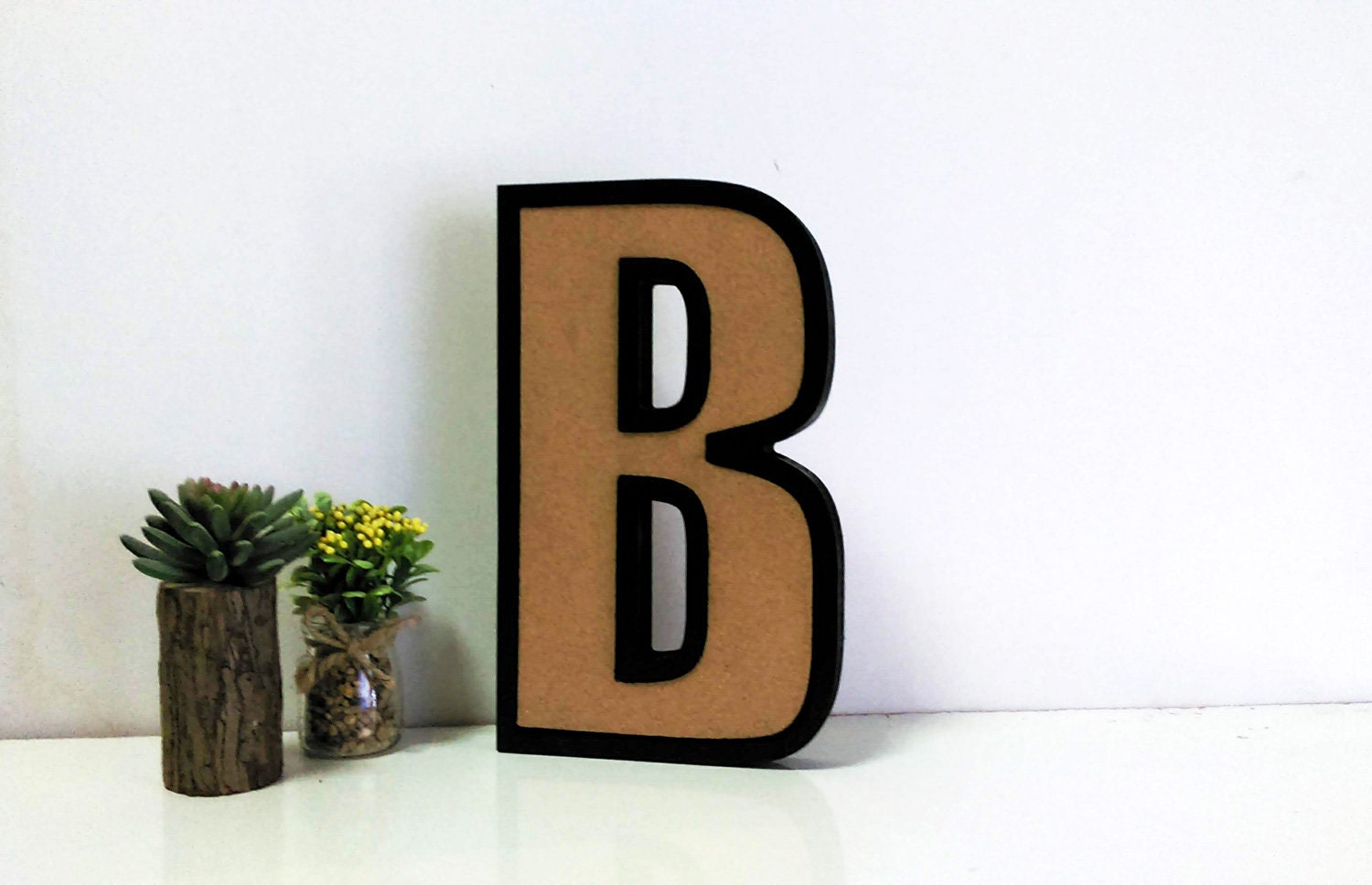 Cork board letter personalized cork boards | Etsy