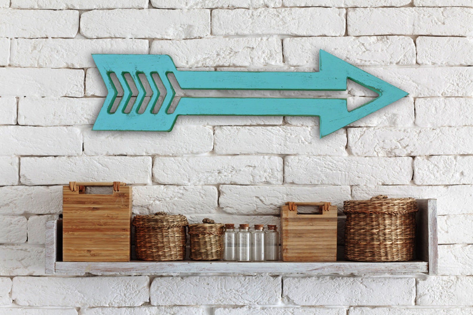 Large Wooden Arrow Decorative Nursery Arrow Wedding Arrow - Etsy