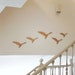 Bird Wall Art Set, Flying Birds Wall Decor, Wood Seagull Wall Art ...
