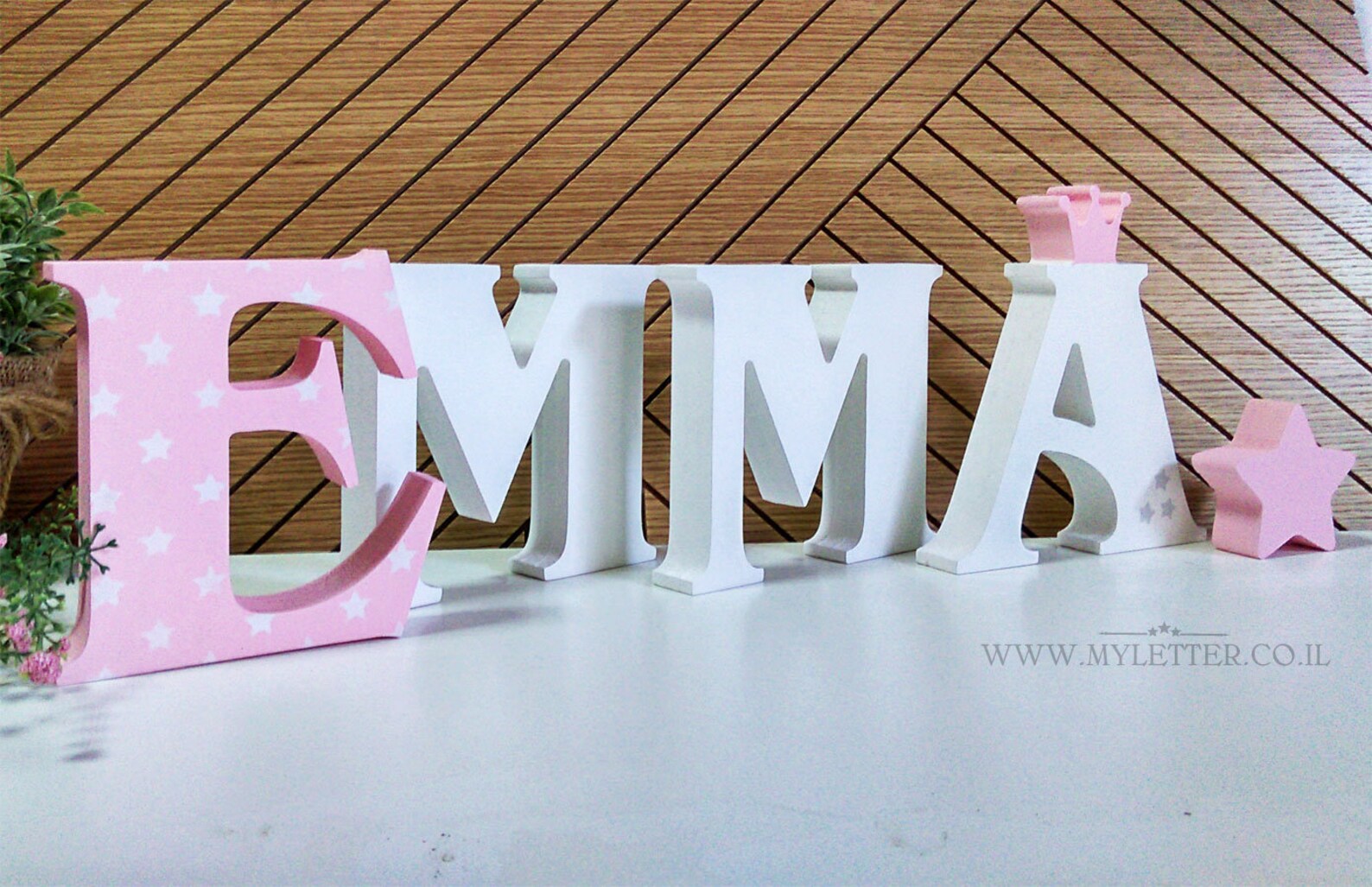 Personalized Letter Decor Free Standing Letters Nursery - Etsy
