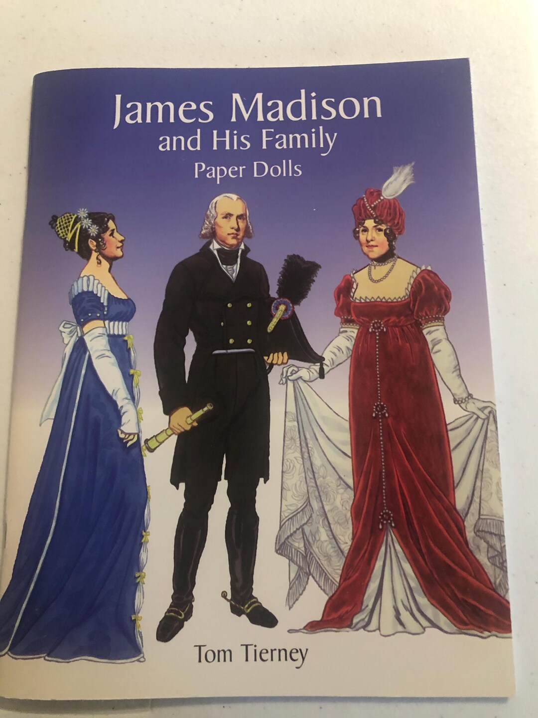James Madison and His Family Paper Dolls Tom Tierney Vintage 1990s Toys ...