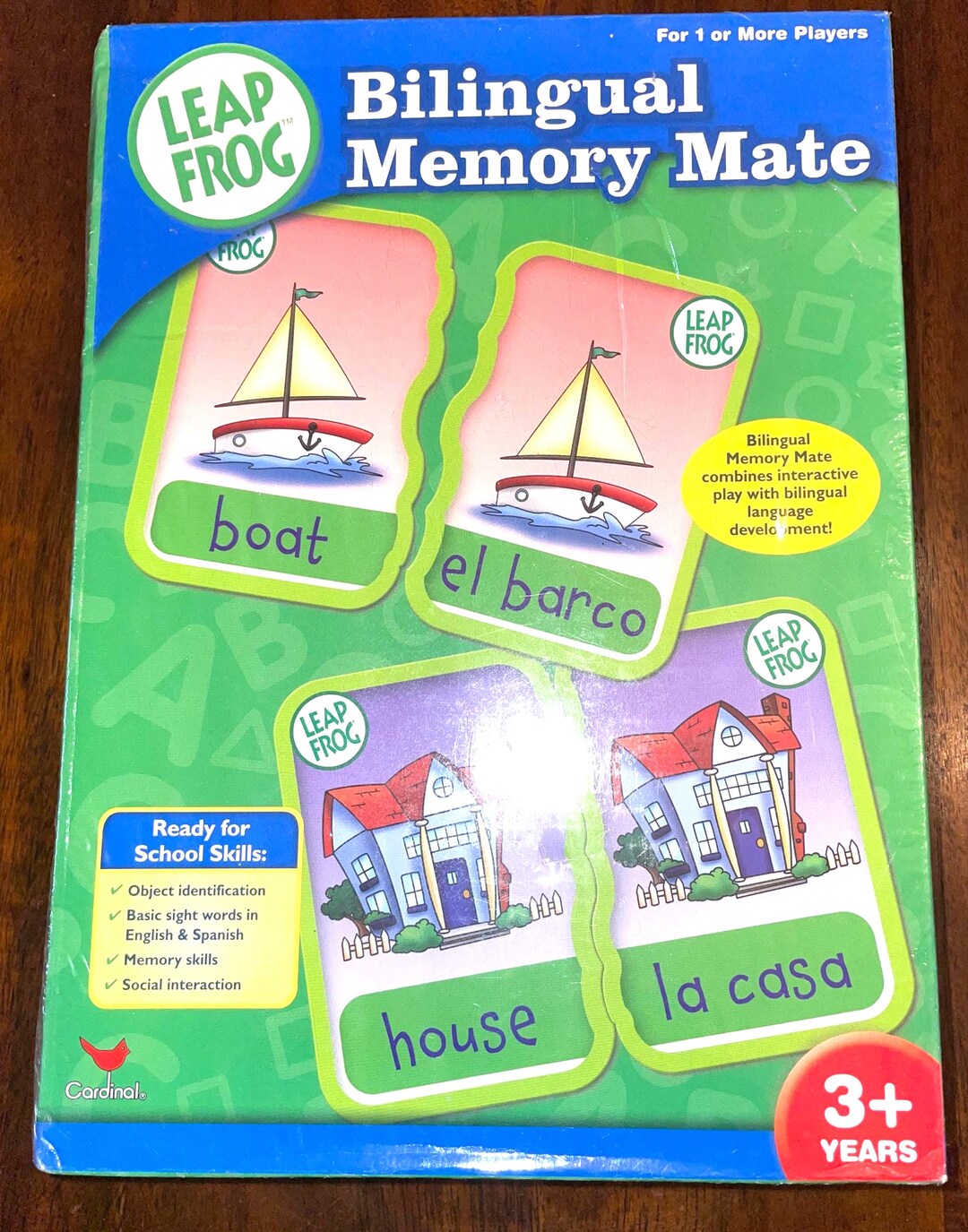 Leapfrog Bilingual Memory Mate Game English/spanish Great for ...