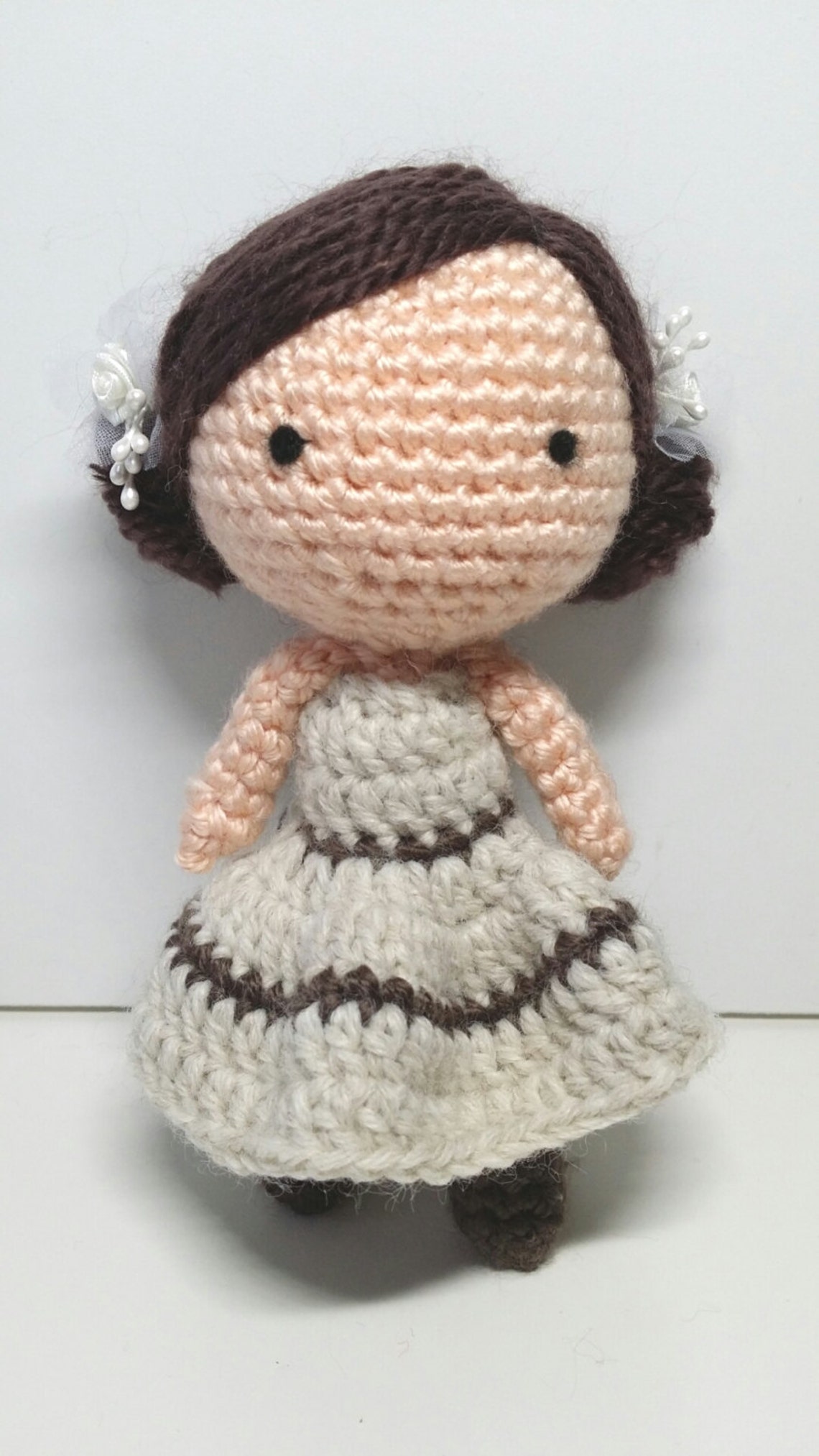 Crochet Amigurumi Cutie Girl Mocha Doll PDF Pattern Stuffed Toy - Etsy