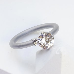 Silicone Rings Women, Custom Silicone Ring, Rubber Rings, Thin Ring, Wedding Ring, Round Clear ...