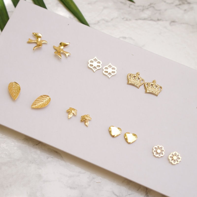Stud Earrings Set - Etsy UK