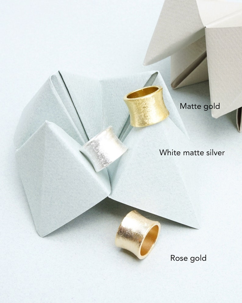 Wide Band Ring Thick Band Ring Gold Rings for Women Plain - Etsy