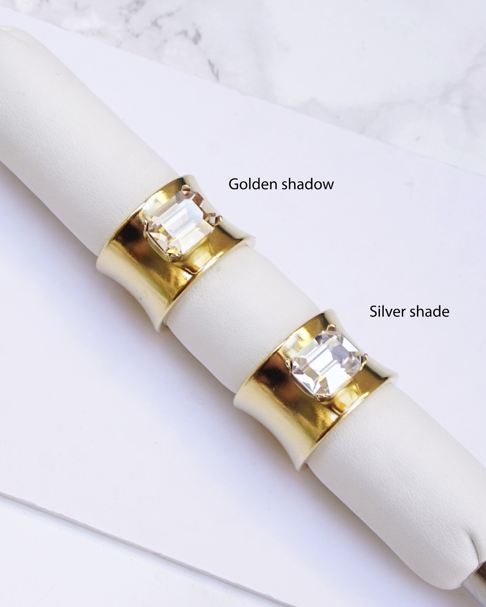 Wide Band Rings for Women Thick Gold Ring Unique Rings for - Etsy