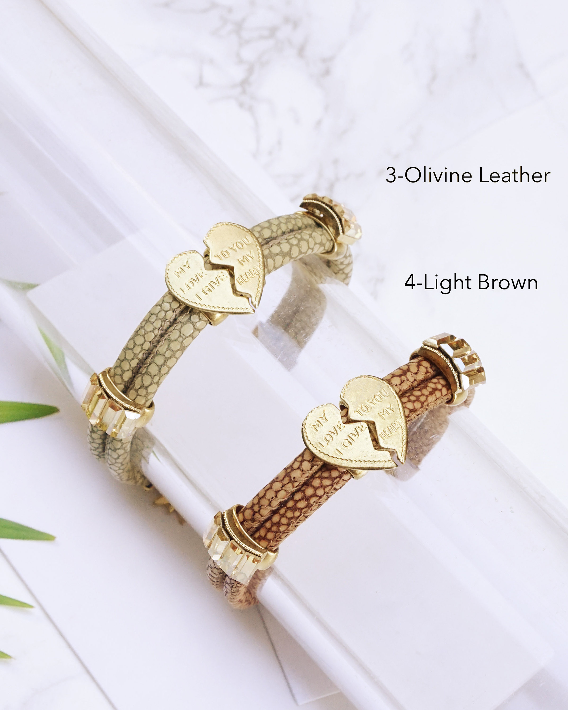 Broken Heart Bracelet, Leather Bracelets for Women, Girlfriend Jewelry ...
