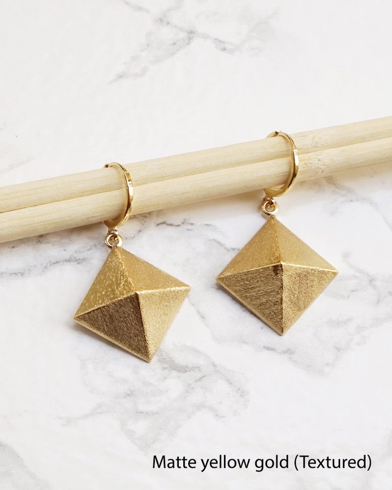 Gold Geometric Earrings for Women Modern Jewelry for Women - Etsy
