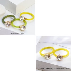 Silicone Rings Women, Clear Silicones Ring, Rubber Ring, Thin Ring ...