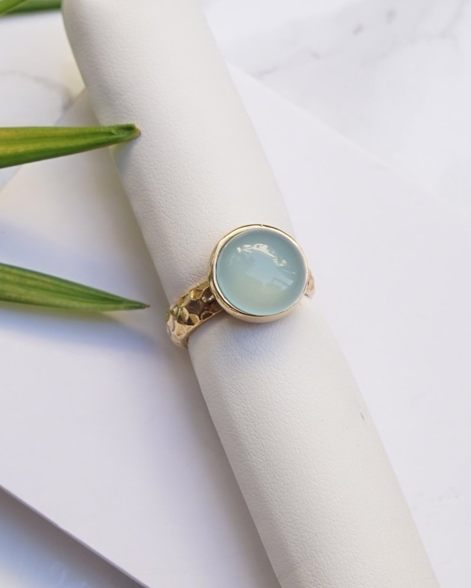 Aqua Quartz Ring Gemstone Rings Turquoise Ring Aqua Ring - Etsy