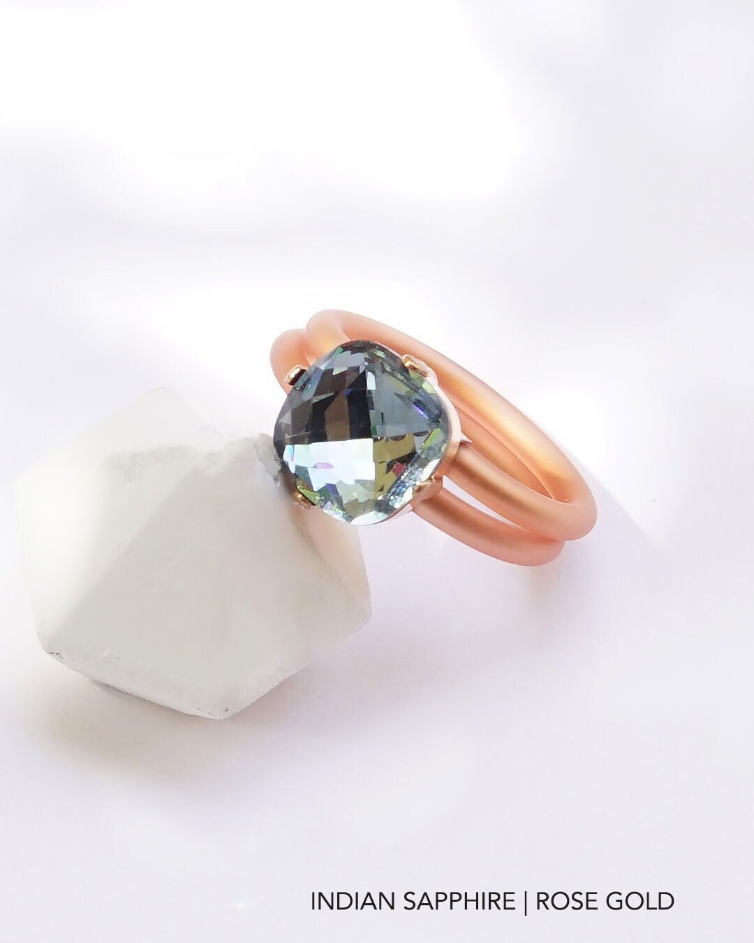 Dusty Blue Ring, Silicone Ring Band, Rubber Ring Band, Silicone ...