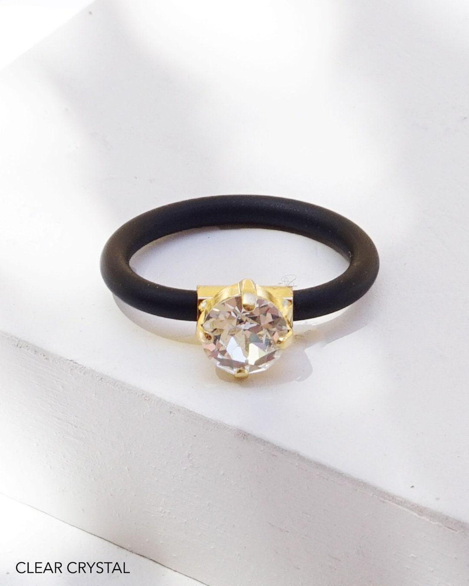Silicone Ring Women, Vintage Rose Ring, Silicone Ring Band, Rubber Band ...