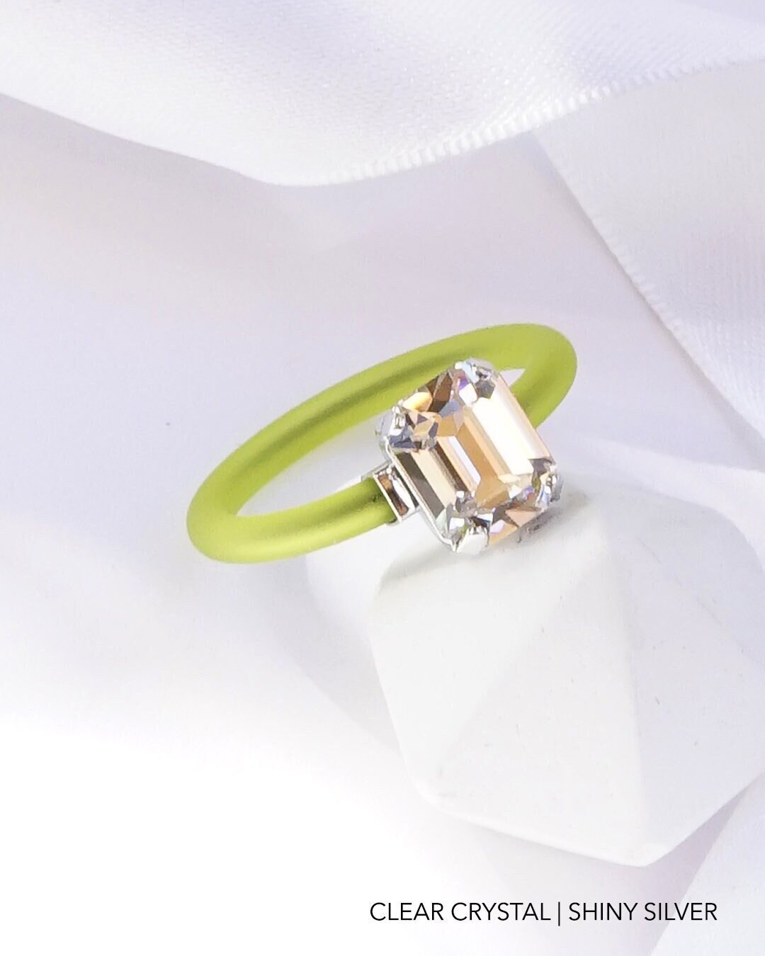 Silicone Ring, Stone, Rubber Ring, Green Silicone Ring, Silicone Rings ...