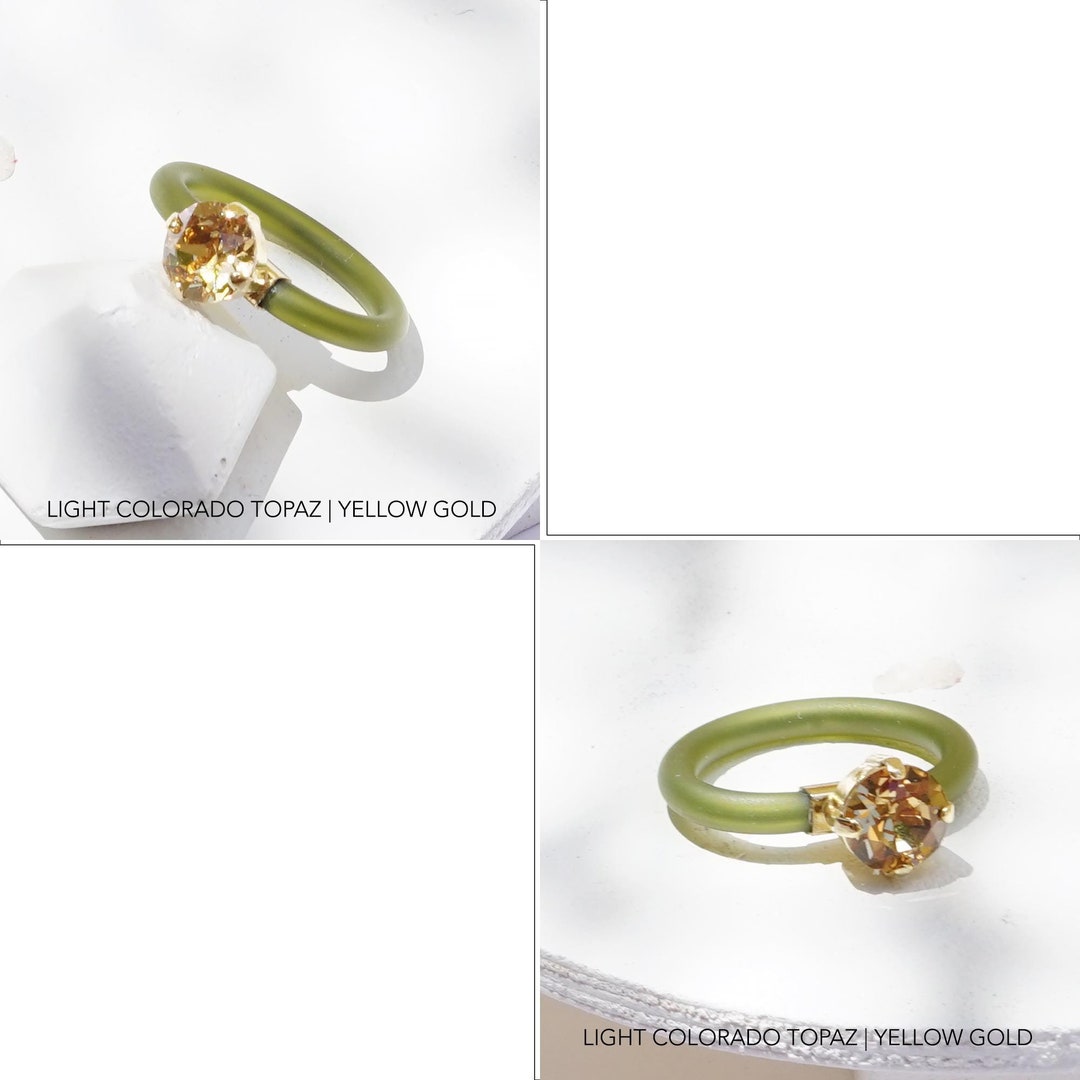 Silicone Ring With Stone, Silicone Rings, Silicone Stone Ring ...