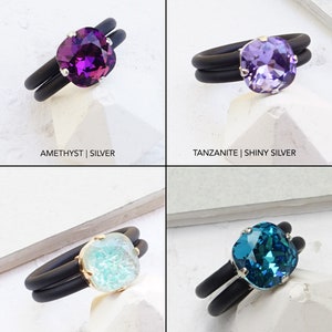 Dusty Blue Ring, Silicone Ring Band, Rubber Ring Band, Silicone ...