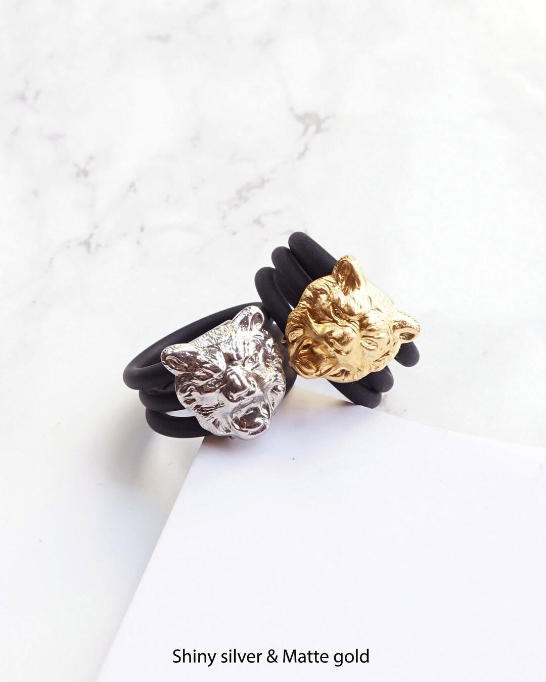 Wide Silicone Ring, Rubber Ring Band, Cocktail Ring, Silicone Ring ...