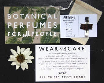 Perfume Sample Cards | Etsy