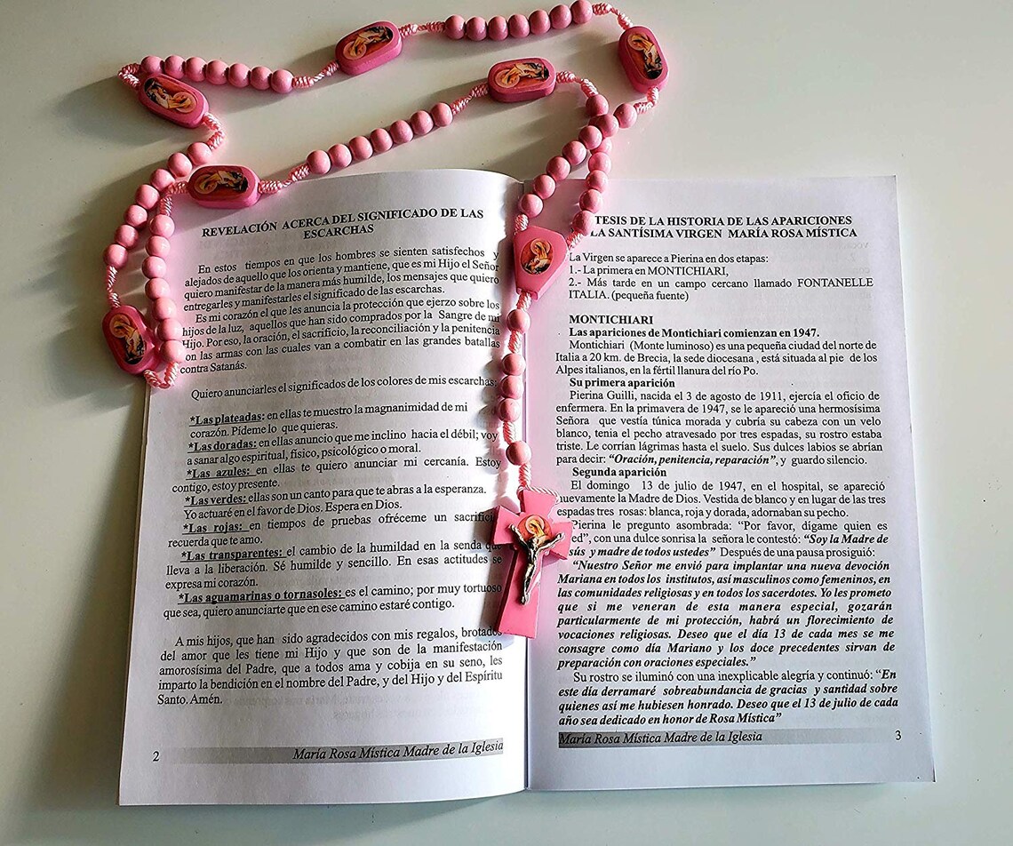El Libro De Maria Rosa Mistica Madre De La Iglesia Y Rosario Rosa ...