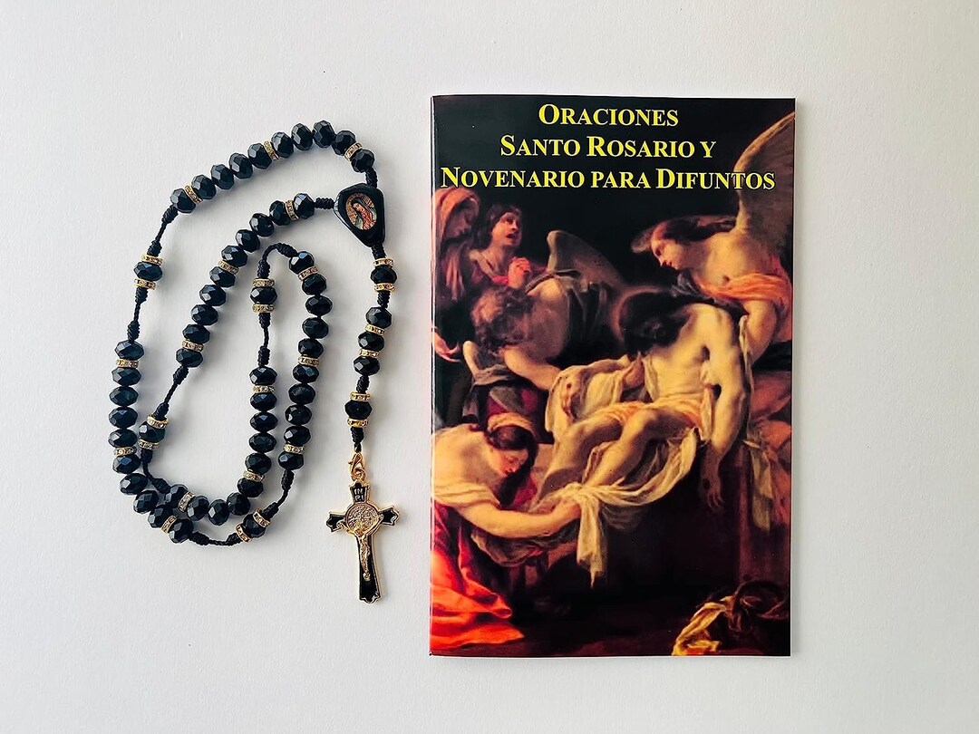 Libro De Rezo "oraciones Santo Rosario Y Novenario Para Difuntos" Libro ...
