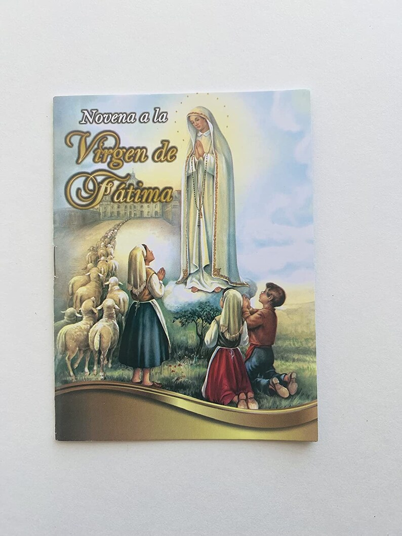 Novena a La Virgen De Fatima Libro De Rezo Y Rosario De - Etsy