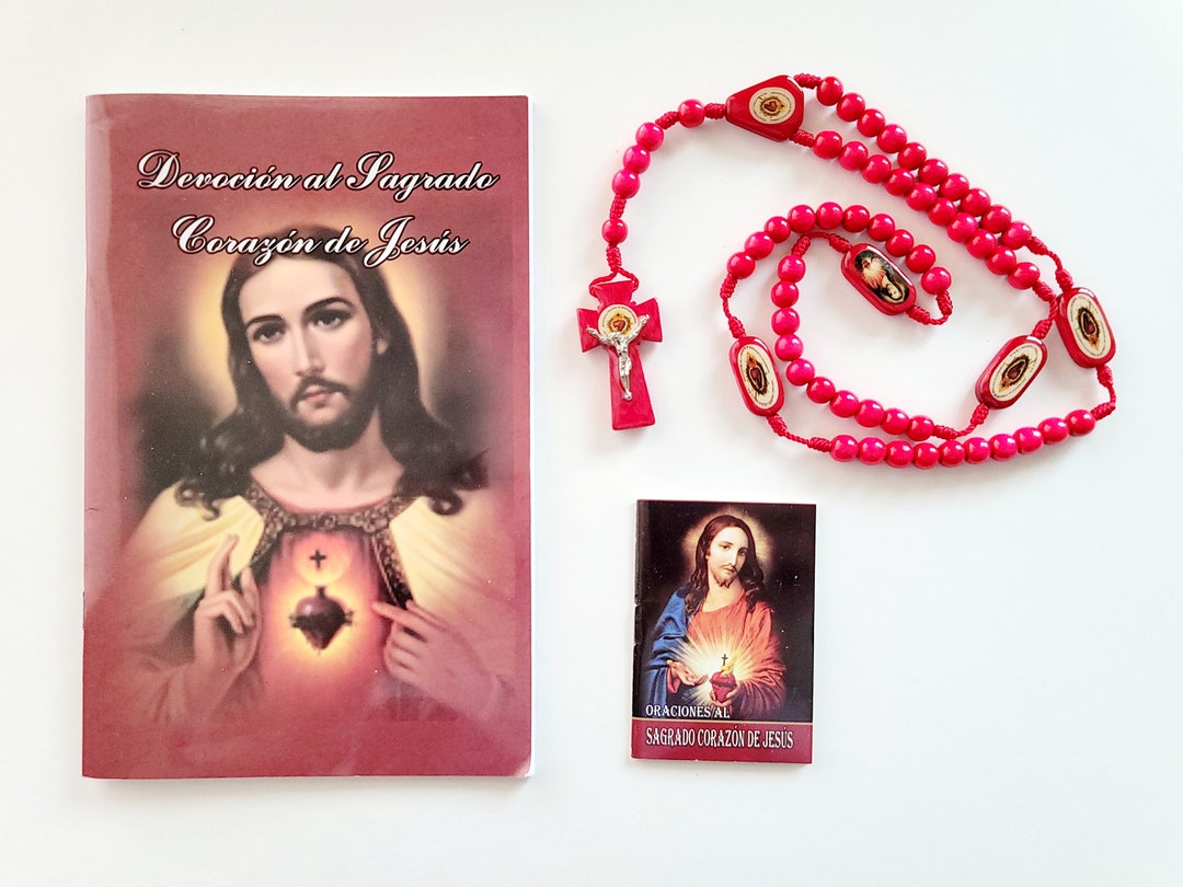 Libro De Rezo "devocion Al Sagrado Corazon De Jesus","oraciones Al ...