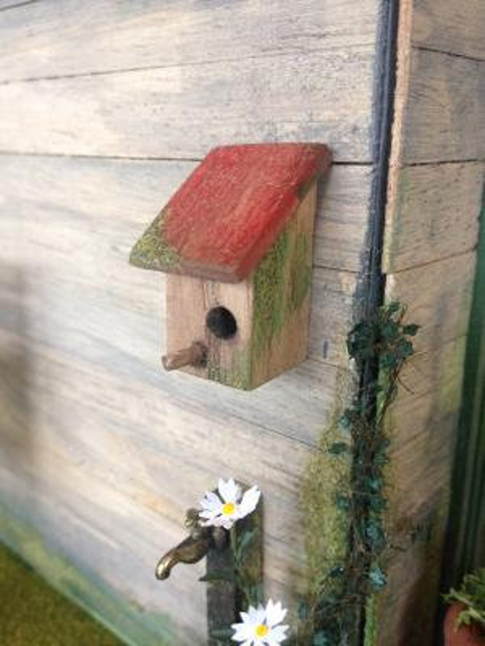 Charming Dollhouse Bird Box 3 Colours to Choose From - Etsy