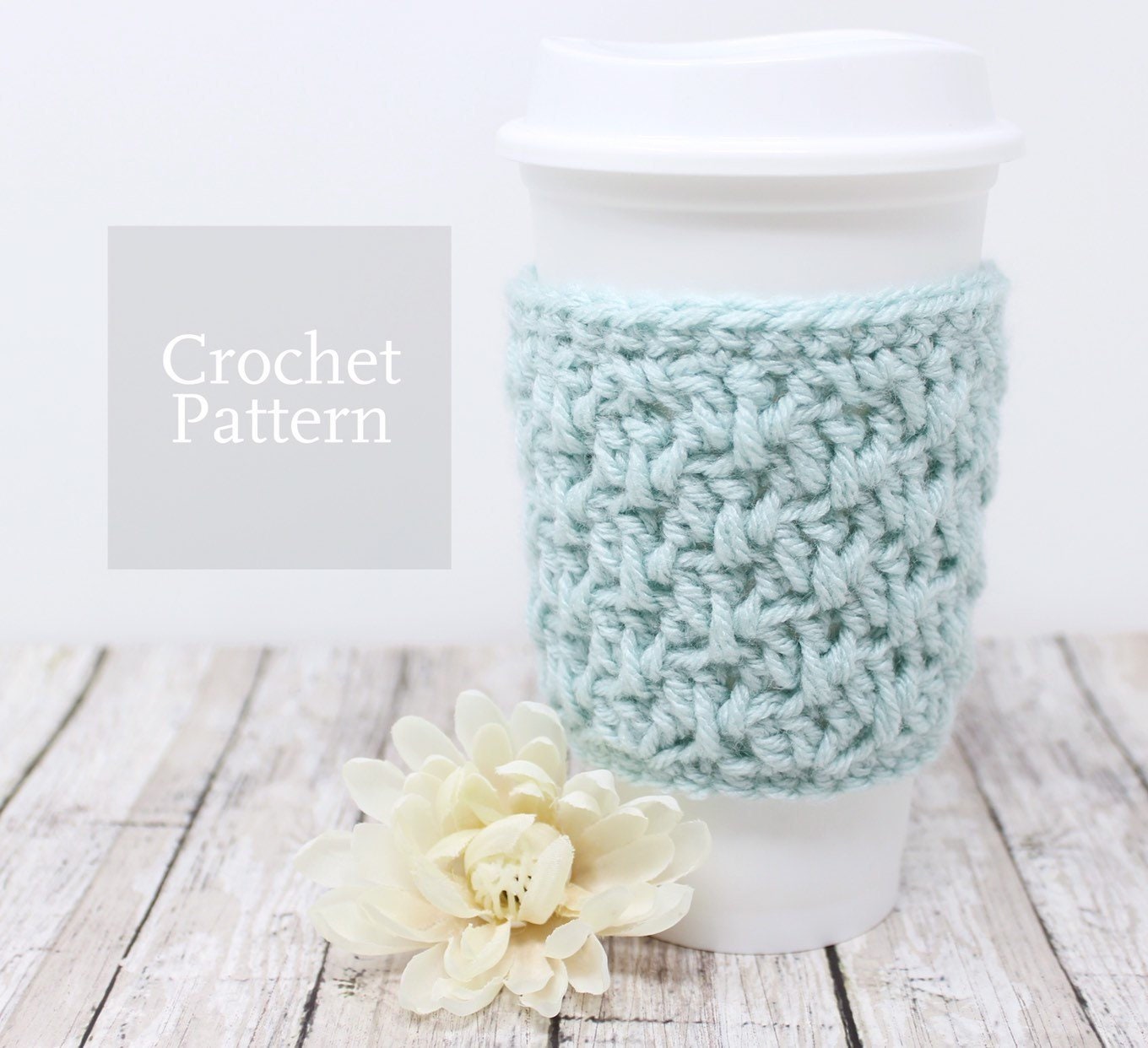 Caffè Cup Cozy PATTERN ONLY Coffee Cozy Cozy Pattern Cup | Etsy