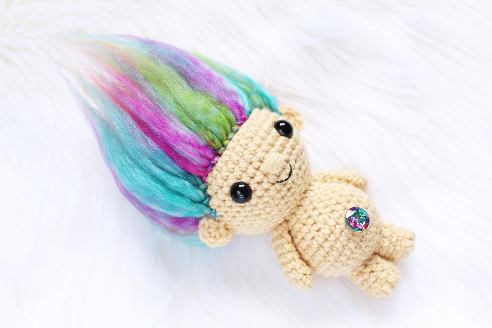 Amigurumi Troll Pattern PDF PATTERN ONLY Troll Pattern | Etsy