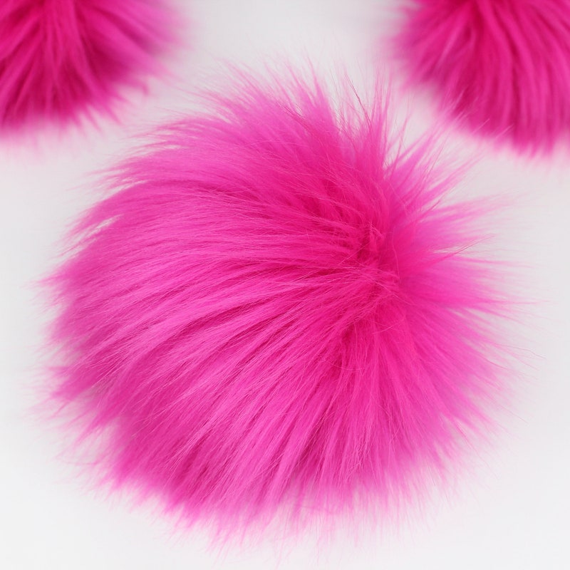 Pink Pom Poms - Etsy