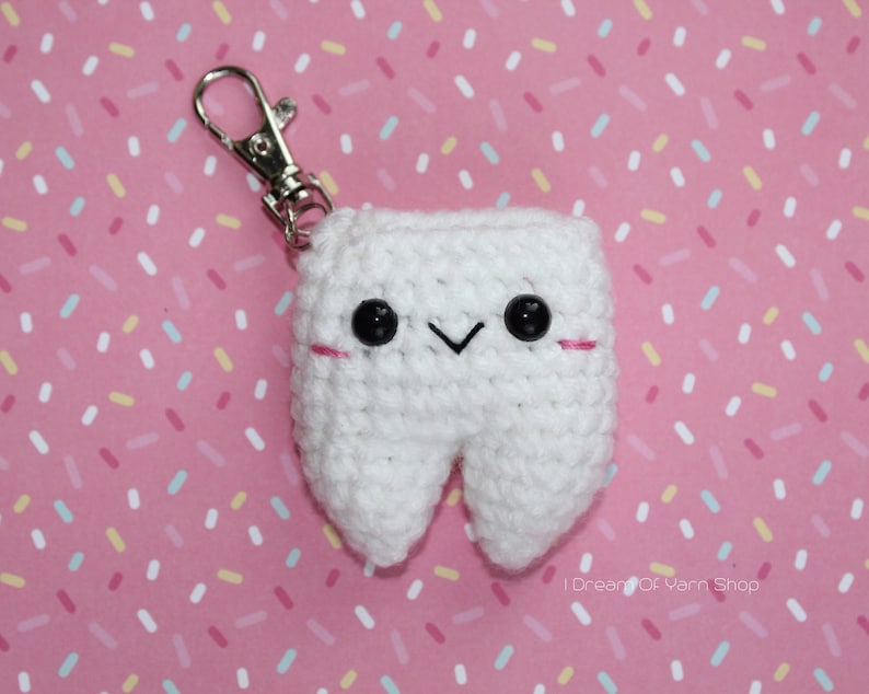 Amigurumi Tooth Crochet Pattern- PDF PATTERN ONLY- Crochet Tooth ...